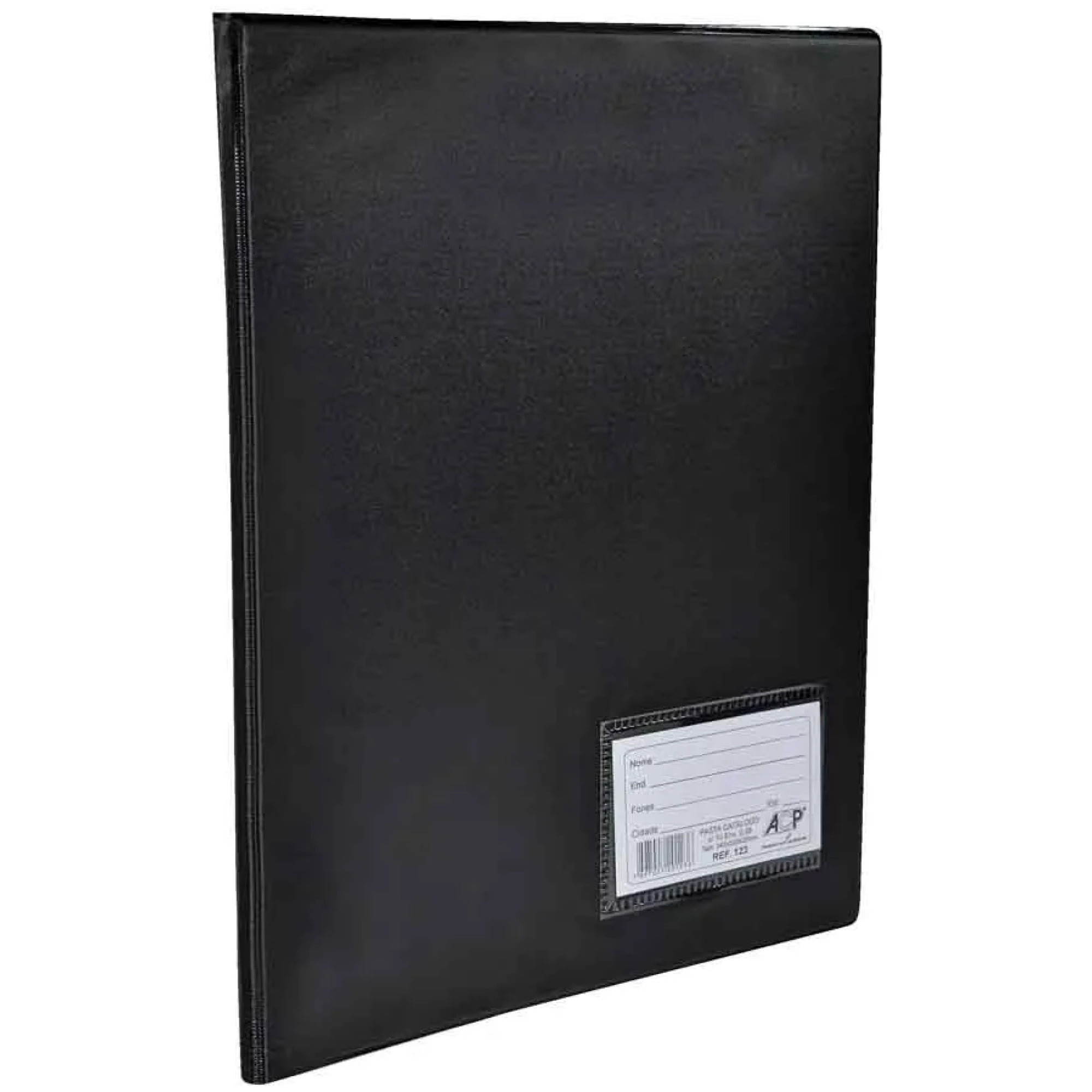 PASTA CATÁLOGO PRETA 245 MM X 335 X 15 MM C/ 100 ENV. UN. – ACP – Atual ...