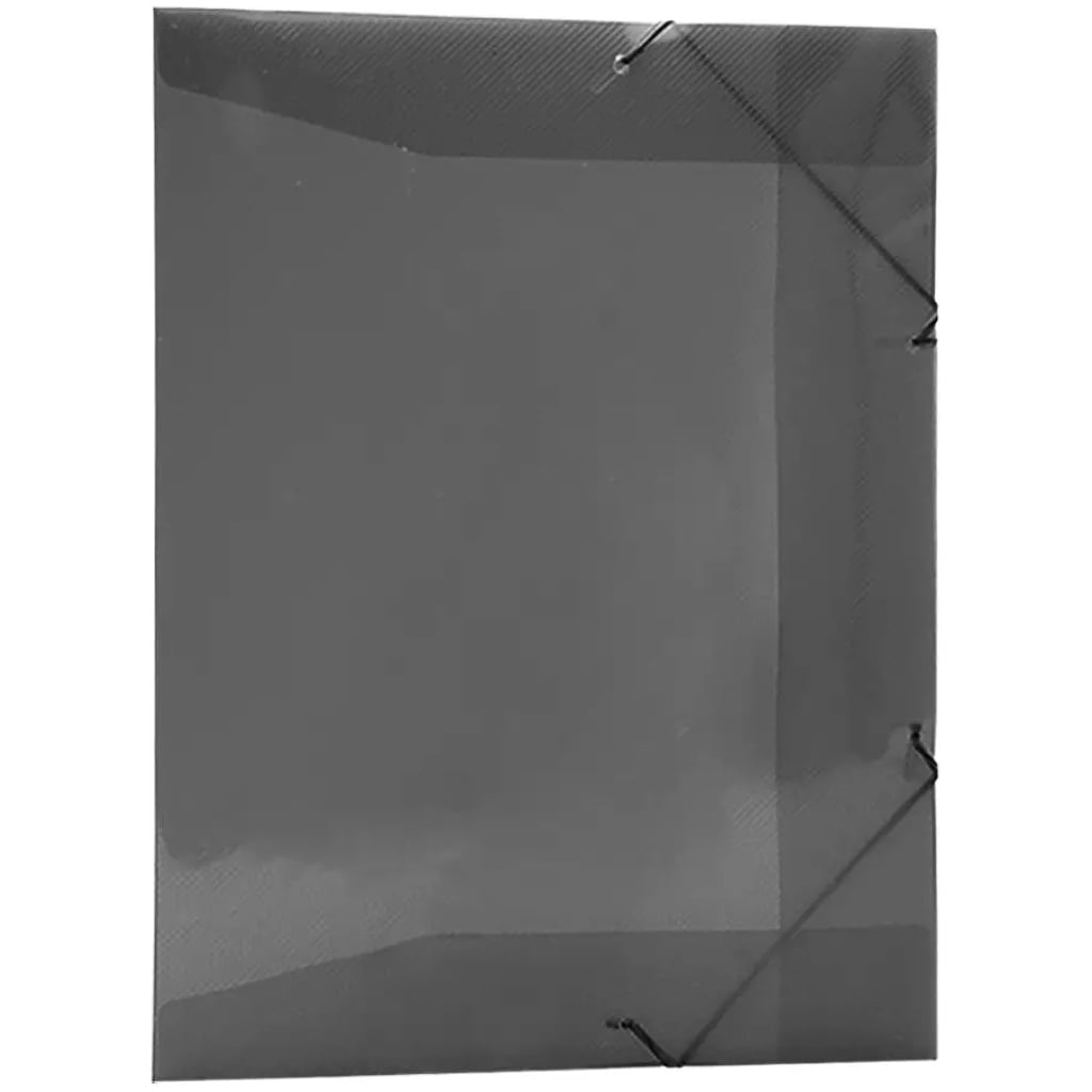 PASTA C/ ELÁSTICO OFÍCIO FINA FUME 245 MM X 335 MM UN. – POLIBRAS ...