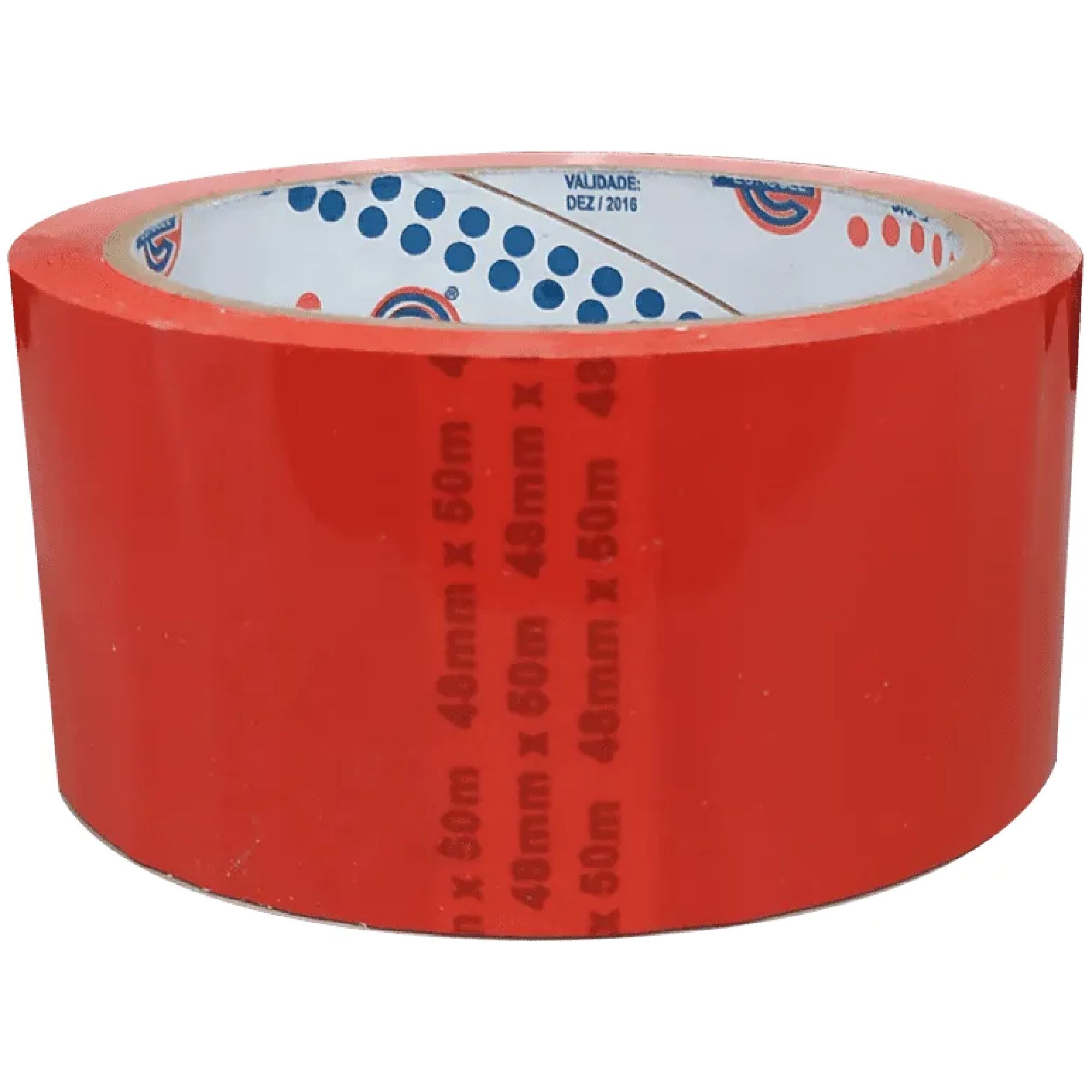 FITA ADESIVA VERMELHO 48 MM X 50 M UN. (DUREX) – EUROCEL – Atual Papelaria